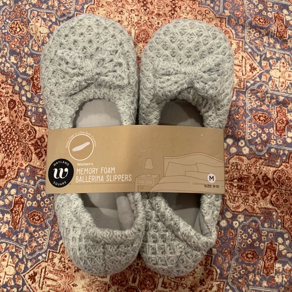 Shoes | Wayland Square Memory Foam Ballerina Slippers | Poshmark